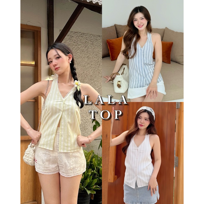 imily.style : LALA TOP มีซับในทั้งตัว | Shopee Thailand