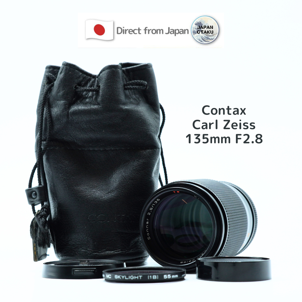 [ใช้ในญี่ปุ่น] "เลนส์วินเทจ" CONTAX Carl Zeiss Sonnar 135mm F2.8 T* AEJ ...