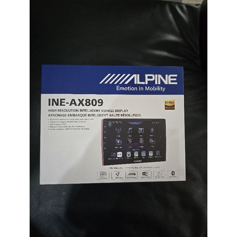 alpine INE-AX809 ram8 rom256หน้าจอมัลติมีเดียร์และระบบนำทาง หน้าจอมัลติ ...