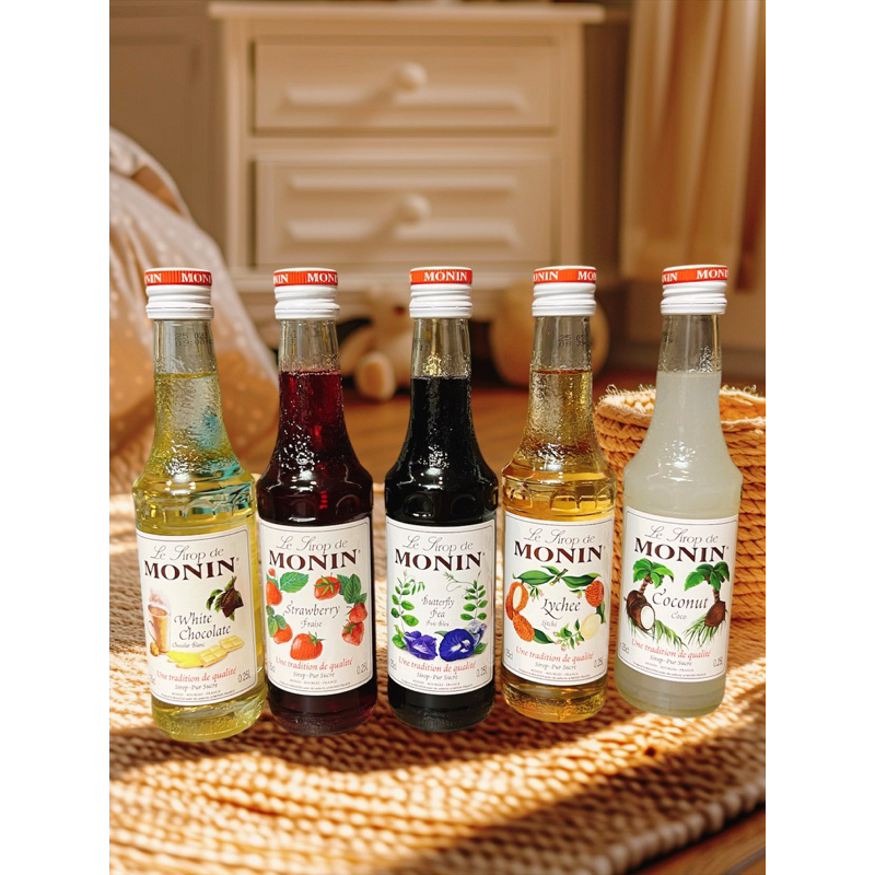 🔥ลดราคาล้างสต็อก น้ำเชื่อม MONIN Nespresso Syrups 250 ml.รุ่น Limited ...