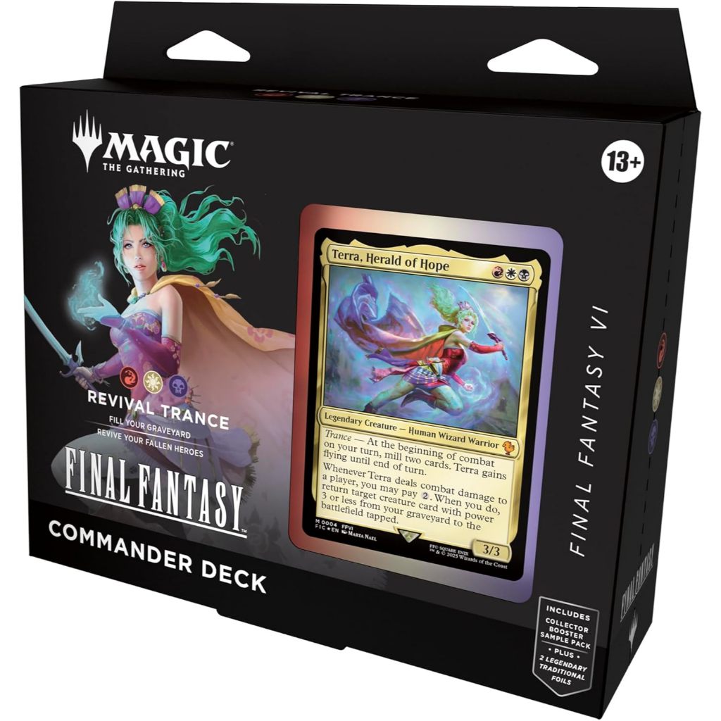 [MTG][Pre-Order] Magic: The Gathering Final Fantasy VI Commander Deck ...