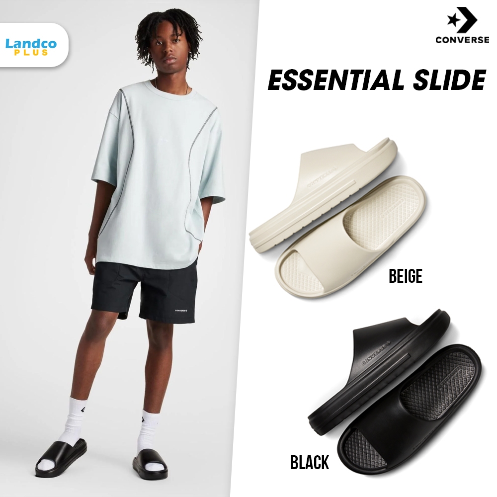 Converse Collection คอนเวิร์ส รองเท้าแตะแบบสวม Essential Slide A12174C / A12175C (950) | Shopee ...