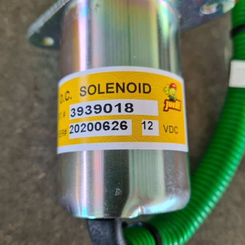 โซลินอยด์ดับเครื่องยนต์ ดึงดับ 12V.รหัส 3939018 สายไฟ 3 เส้น โซลินอยด์ ...