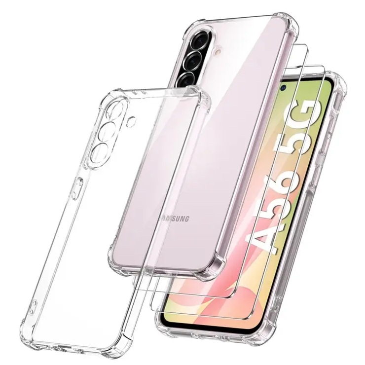 เคสใส แข็ง มาไหม่ ใช้สำหรับ Samsung A56 A36 A26 A06 5G A16 S24FE A55 A35 A25 A15 A05 A05S A14 ...