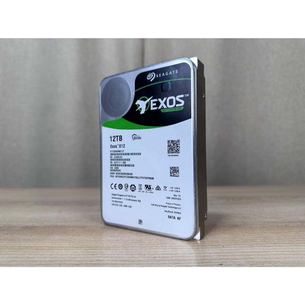 ฮาร์ดดิสไดร์ (Harddisk drive) SEAGATE SEAGATE EXOS SATA3 (ST12000NM0127 ...
