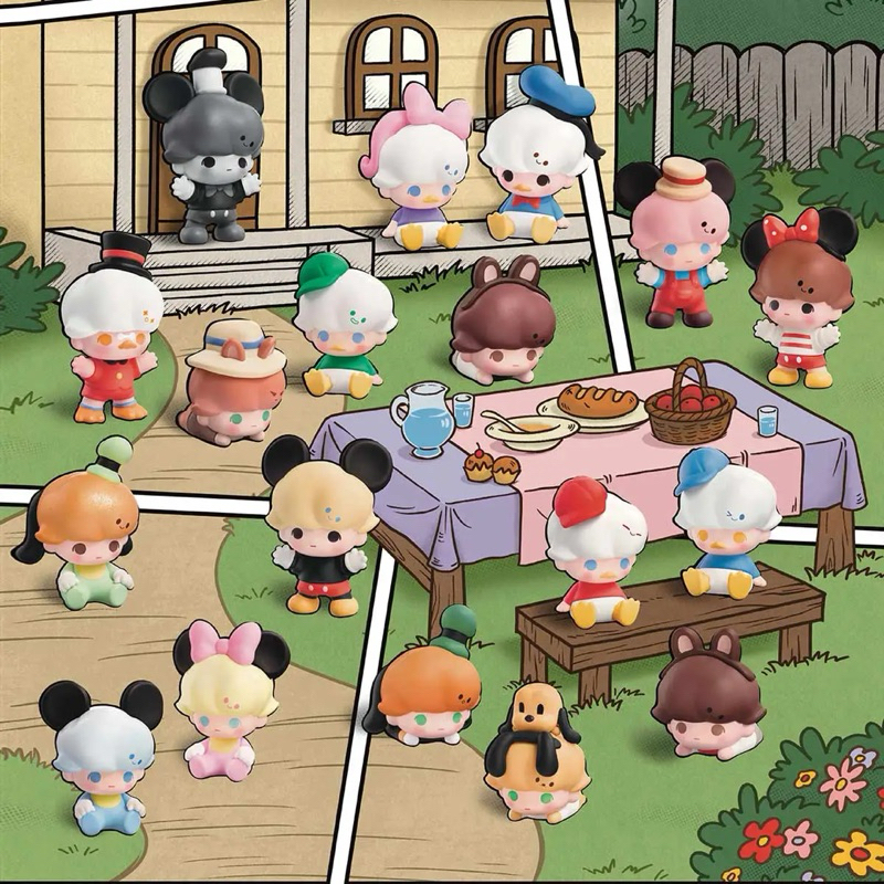 [สุ่มจิ๋ว] 1สุ่ม=3จิ๋ว โมเดล Dimoo world x Disney classic | Shopee Thailand