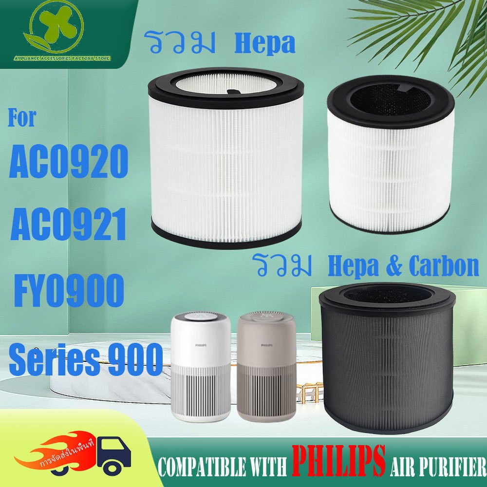 อัพเกรดล่าสุด For ac0920 ac0921 Philips fy0900 air purifier filter ไส้ ...