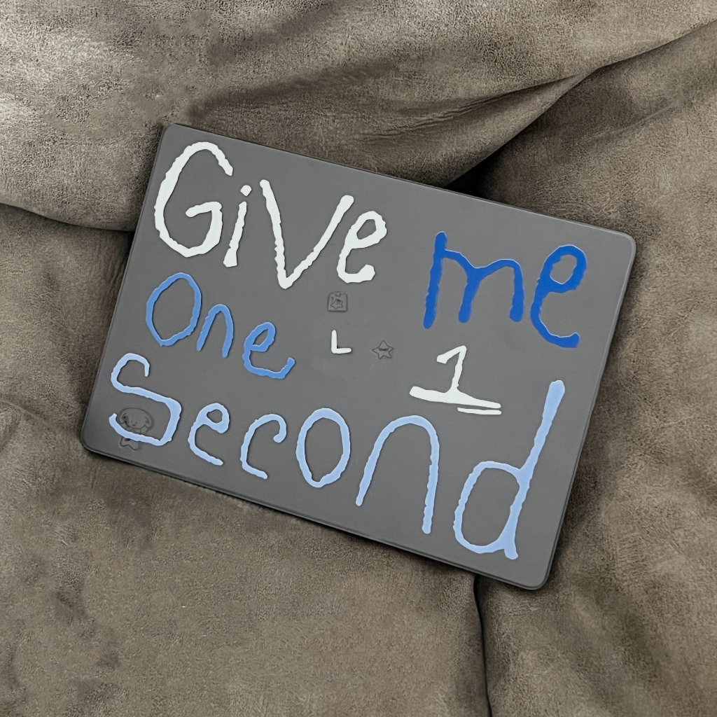 Shesell พร้อมส่ง เคส macbook(ผิวด้าน) Give Me One Second Air13 Pro13 เค ...