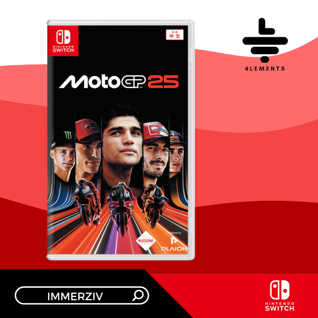 (PRE-ORDER 30-04-2025) SWITCH MOTO GP 25 (R2/EU) (GAME) (ENG) | Shopee ...