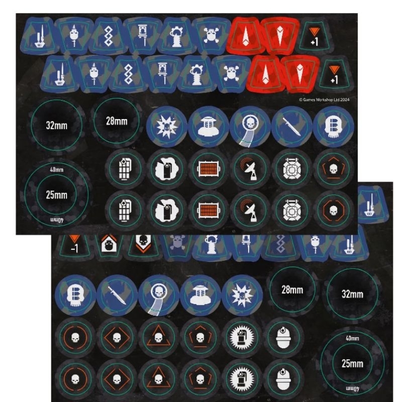 พร้อมส่ง token สำหรับ killteam : Phobos strike : Space Marines ...