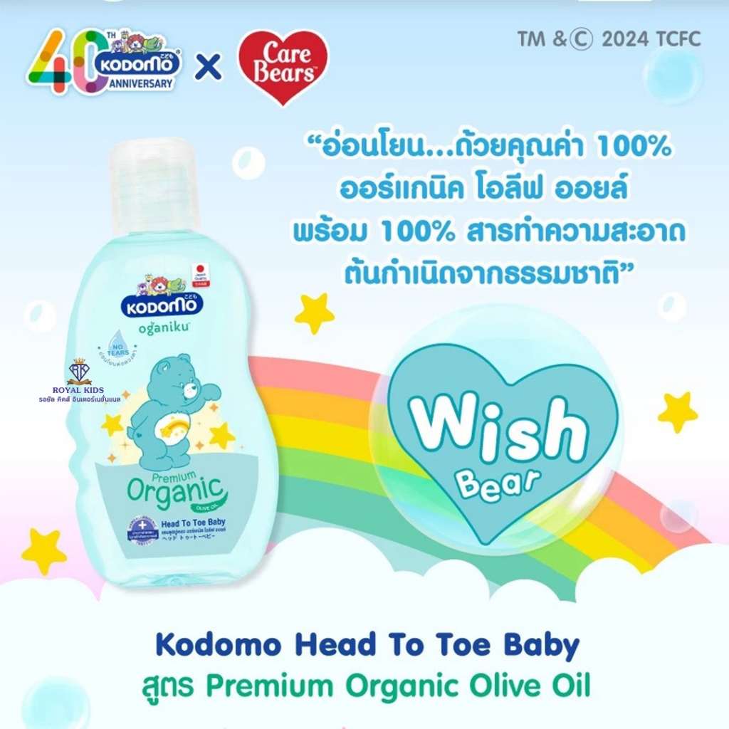 W005-3 KODOMO สีฟ้า แชมพูสบู่เหลว โคโดโม Head to Toe Wash 90 มล. ขวดน่ารัก | Shopee Thailand
