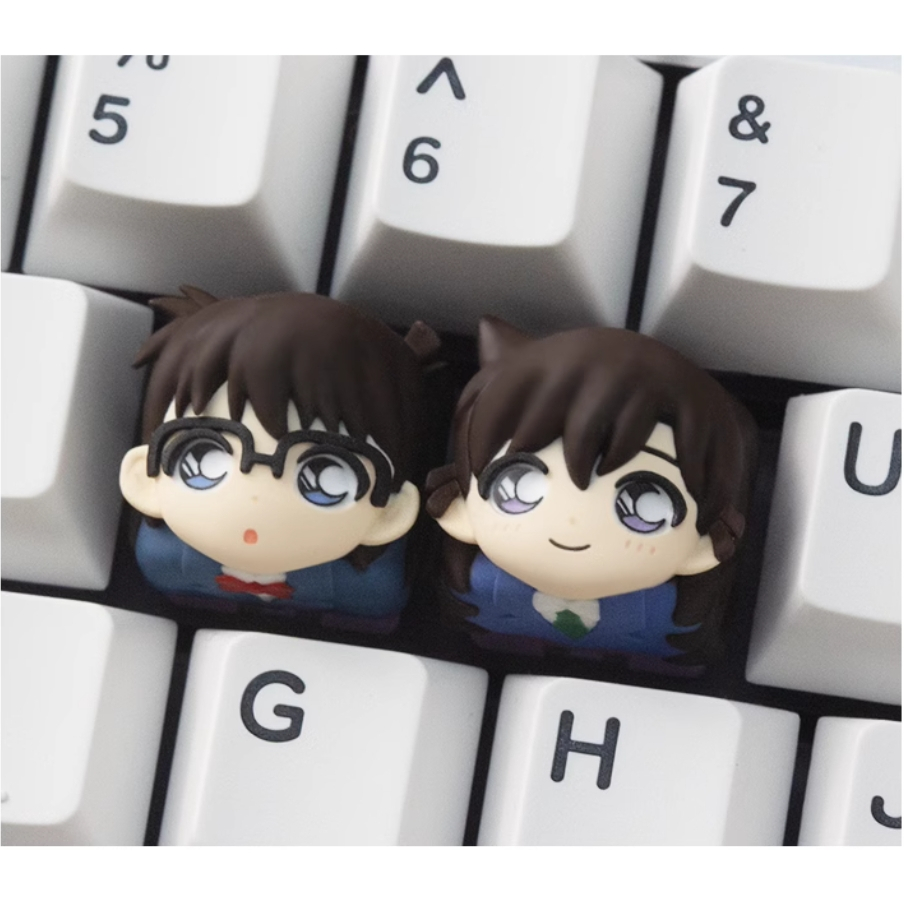 โคนัน เจ้าหนูยอดนักสืบ คีย์แคป Conan Keycap Cherry Profile PBT | Shopee ...