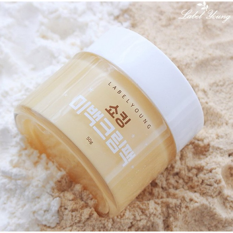 Label Young Shocking Whitening Cream Pack 50g ครีมหน้าสด | Shopee Thailand
