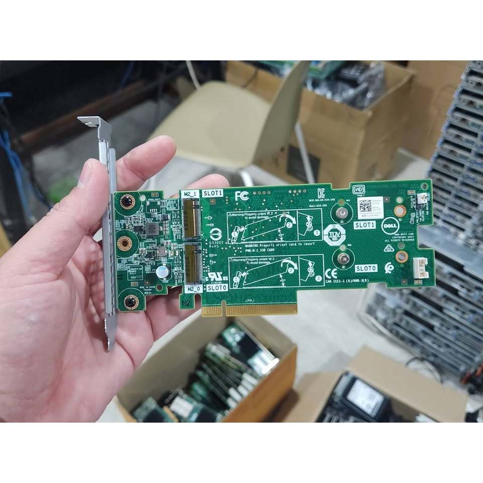 Dell 0JV70F Boss 2x M.2 PCI Express Controller Card การ์ดสำหรับใส่ m.2 ...