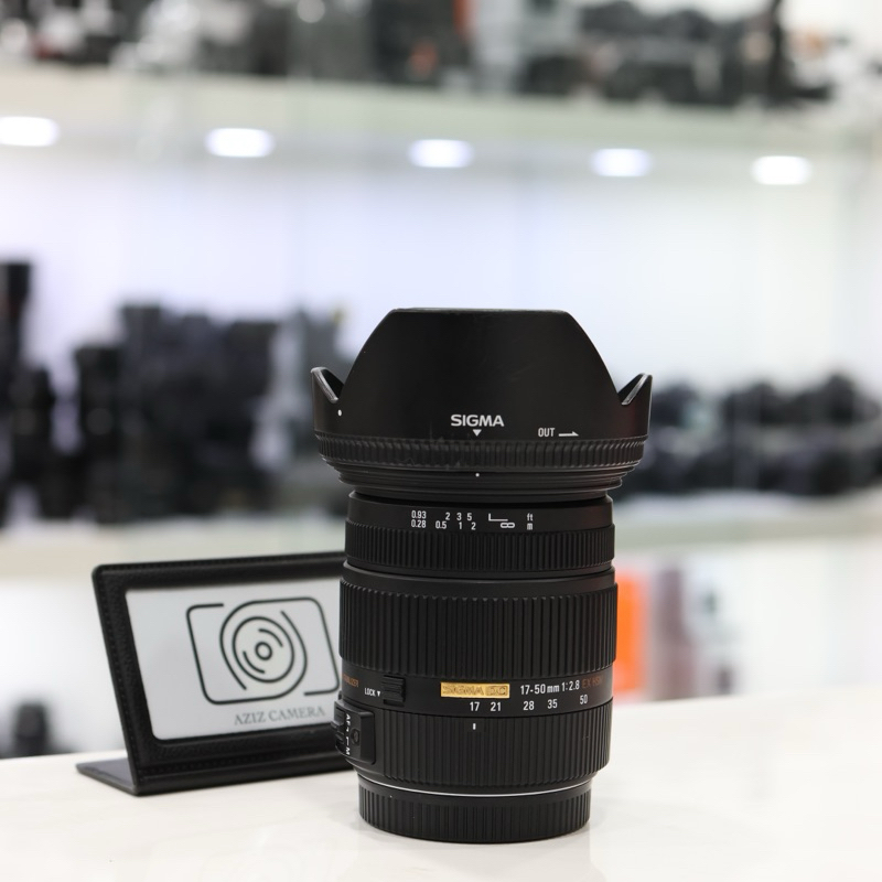 เลนส์ Sigma 17-50 F2.8 ( Canon / Nikon ) สภาพสวย | Shopee Thailand