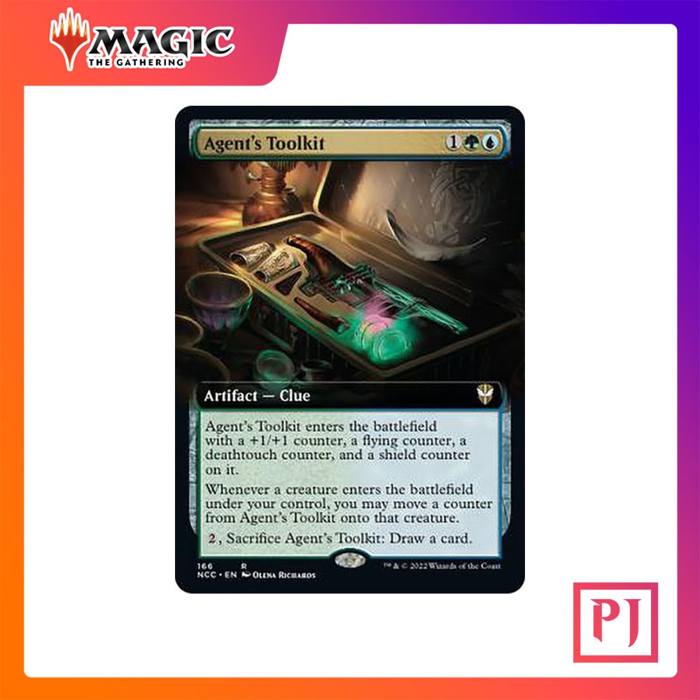 [MTG] Agent's Toolkit (Extended Art) [NCC] [MULTI] [RARE] [NORMAL] [ENG] (การ์ดเมจิค / Magic the ...
