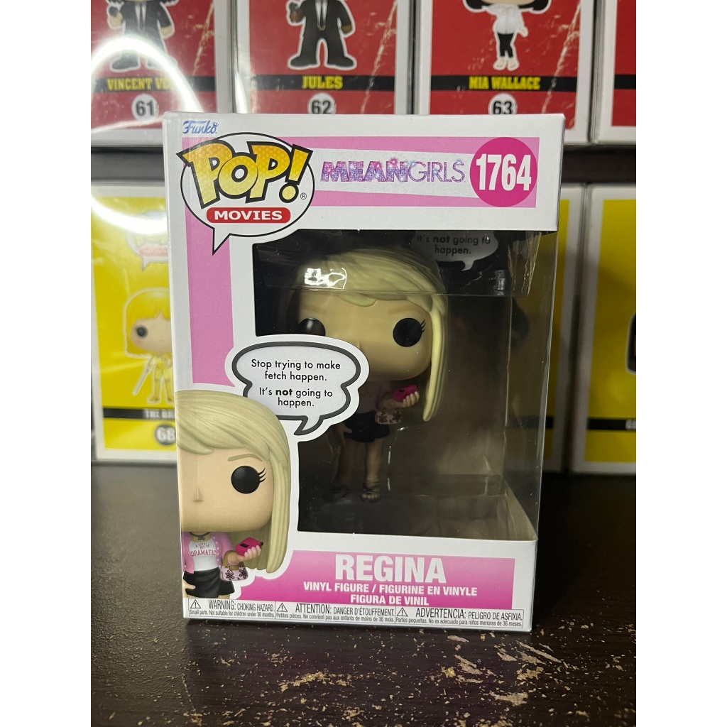 ฟิกเกอร์ Funko Pop #1764 Regina พร้อมวลี "Fetch" ภาพยนตร์ Mean Girls ...