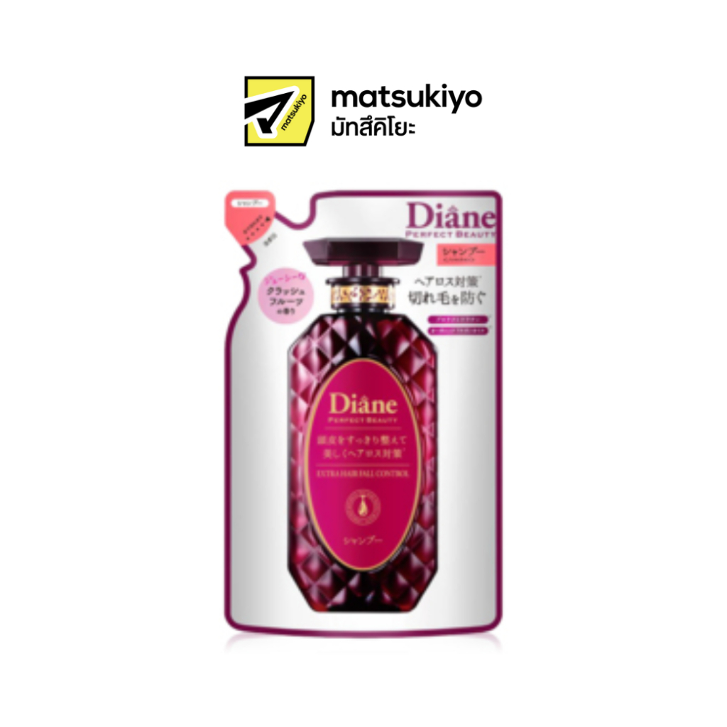 Diane Fall Shampoo 450ml Free Refill 330ml. ไดแอนแฮรฟอลแชมพู 450มล ฟรี ...
