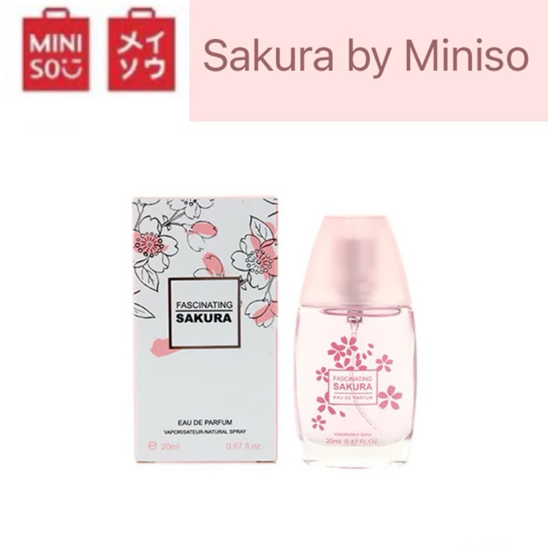 น้ำหอมกลิ่น Sakura by Miniso 20 ml | Shopee Thailand