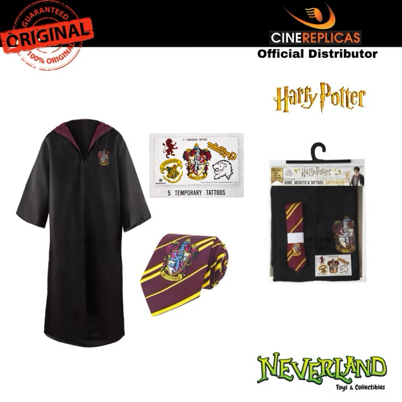 (Cinereplicas) Harry Potter Gryffindor Standard Robe Set - Robe ...