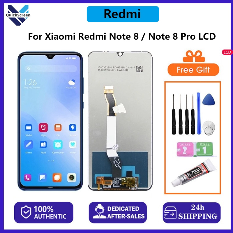 [QuickScreen]หน้าจอ LCD ต้นฉบับสำหรับ Xiaomi Redmi Note 8 / Xiaomi ...