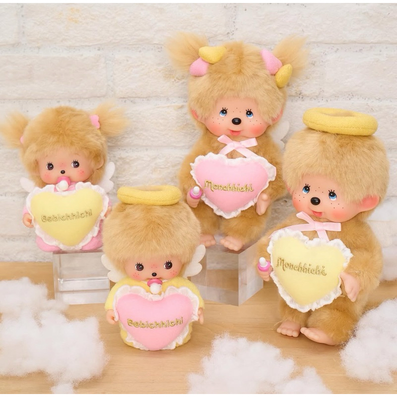 ตุ๊กตามอนชิชิ Monchhichi Love Happy Angel ครบรอบ 50 ปี | Shopee Thailand