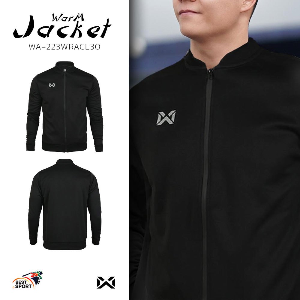 TITAN II WARM JACKET เสื้อวอร์มแขนยาววอริกซ์ WARRIX รุ่น TITAN II รหัส ...