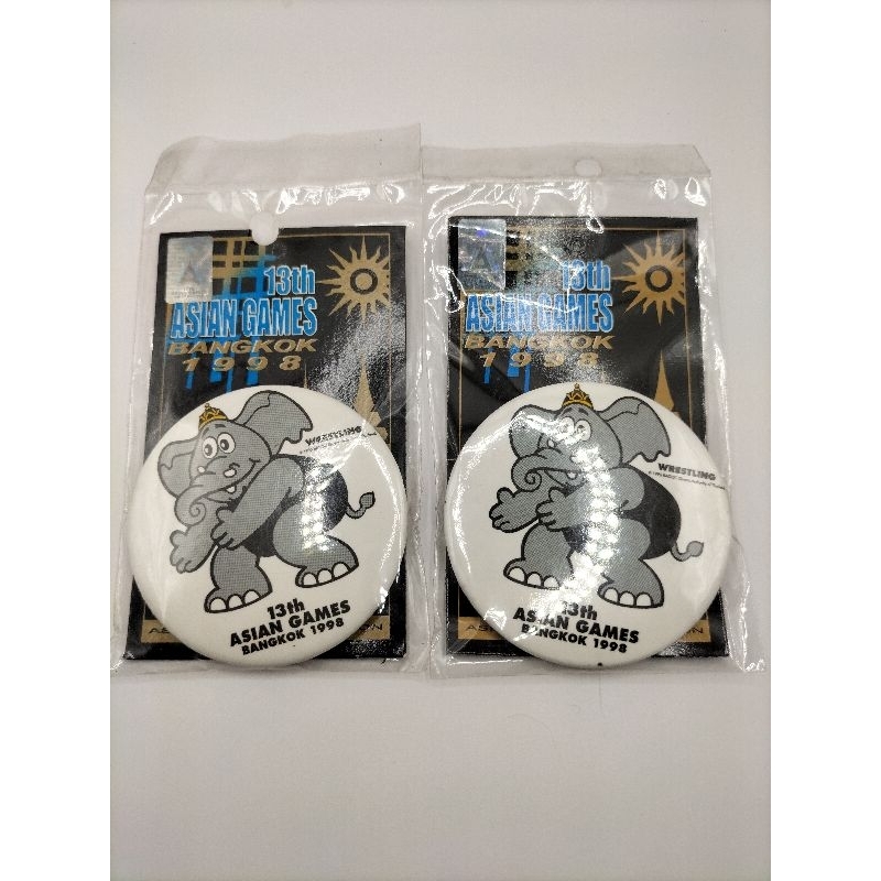 เข็มกลัด 13th Asian Games Bangkok 1998 มวยปล้ำ(wrestling) | Shopee Thailand
