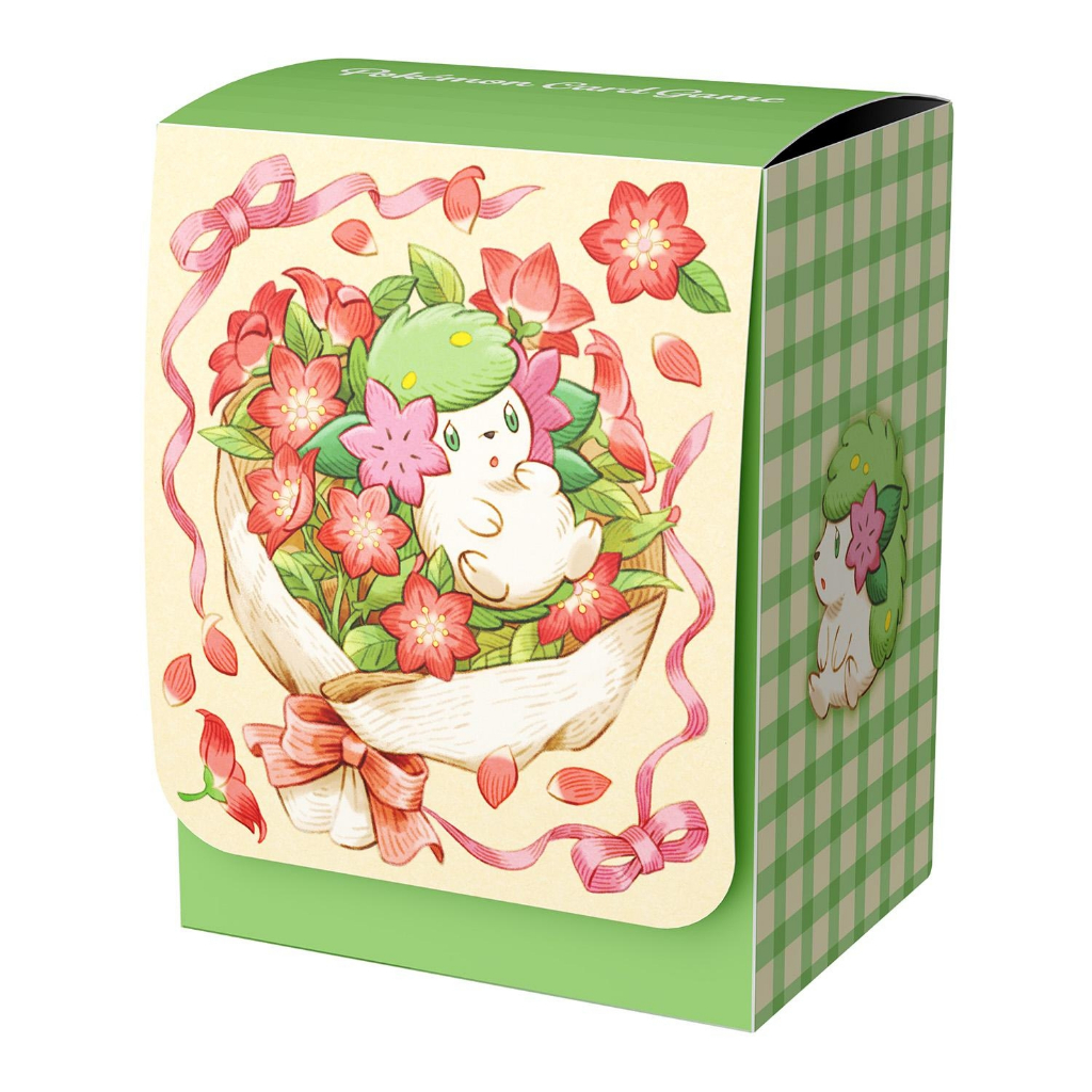 [Pokemon Japan]Deck Box - ลาย Shaymi ลิขสิทธิ์แท้ Pokémon Center กล่อง ...