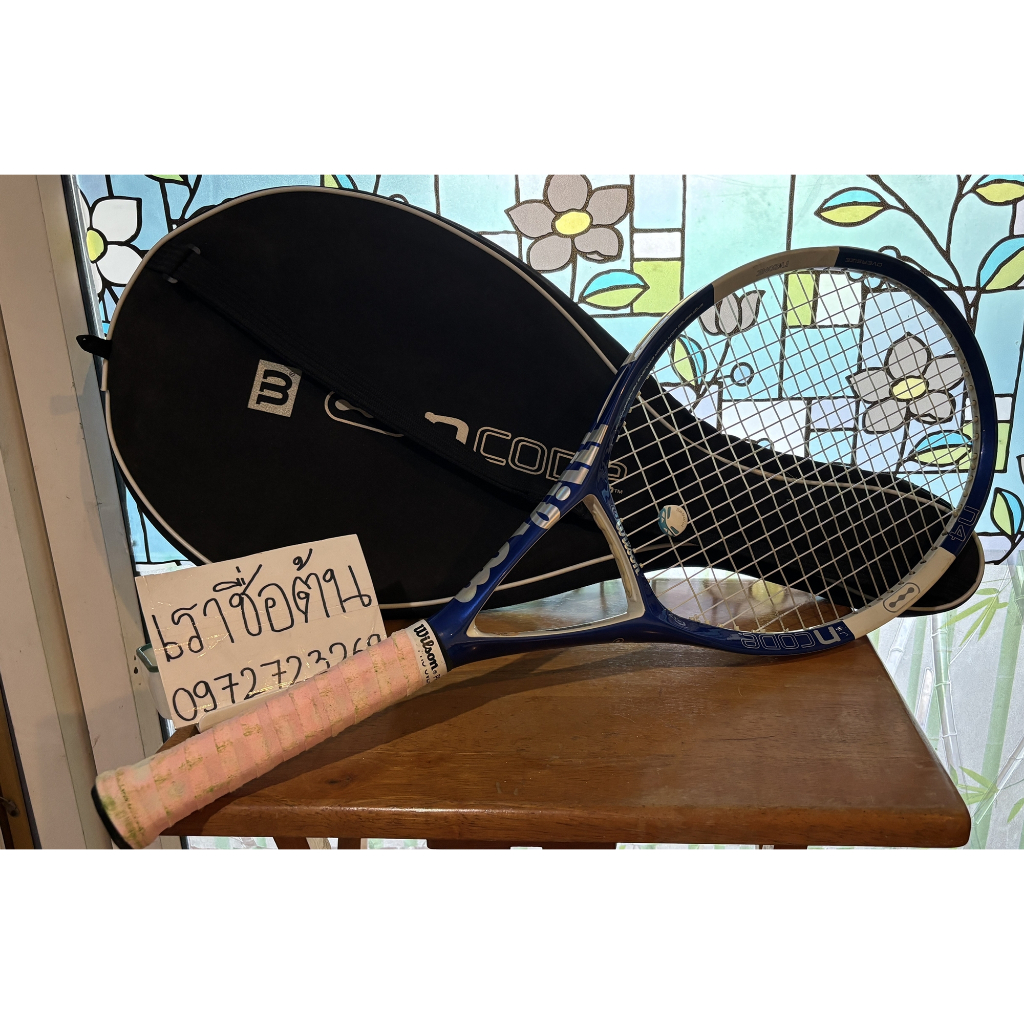 📌 ไม้เทนนิส Wilson Ncode n4 สภาพดี ครับ | Shopee Thailand