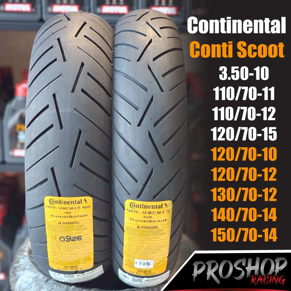 ยาง Continental Conti Scoot สำหรับ Vespa Sprint Filano Giorno Xmax ...
