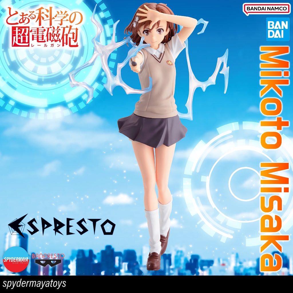 [Pre-Order] ฟิกเกอร์ Mikoto Misaka ESPRESTO-LEVEL5 Electromaster - Banpresto | Shopee Thailand