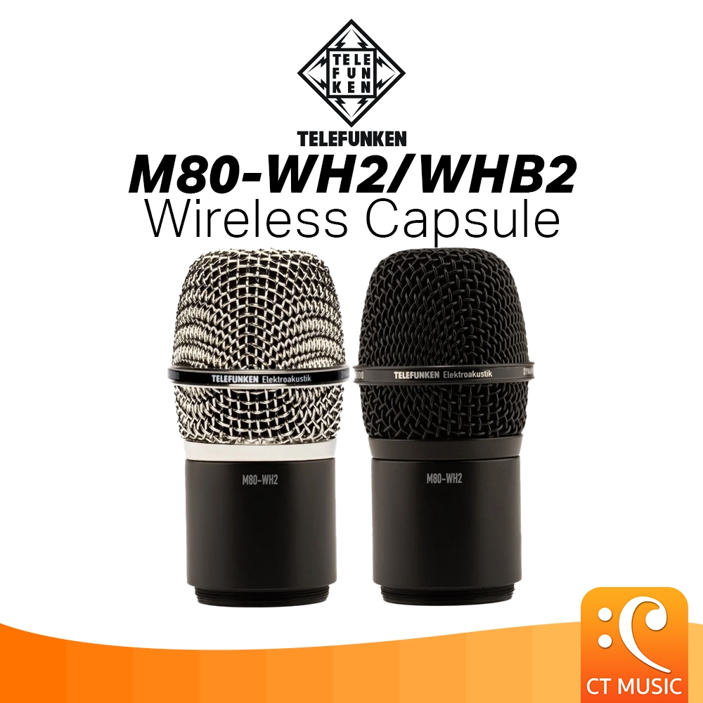 Telefunken M80-WH2 / WHB2 Wireless Capsule M80-WHB2 WH2 | Shopee Thailand