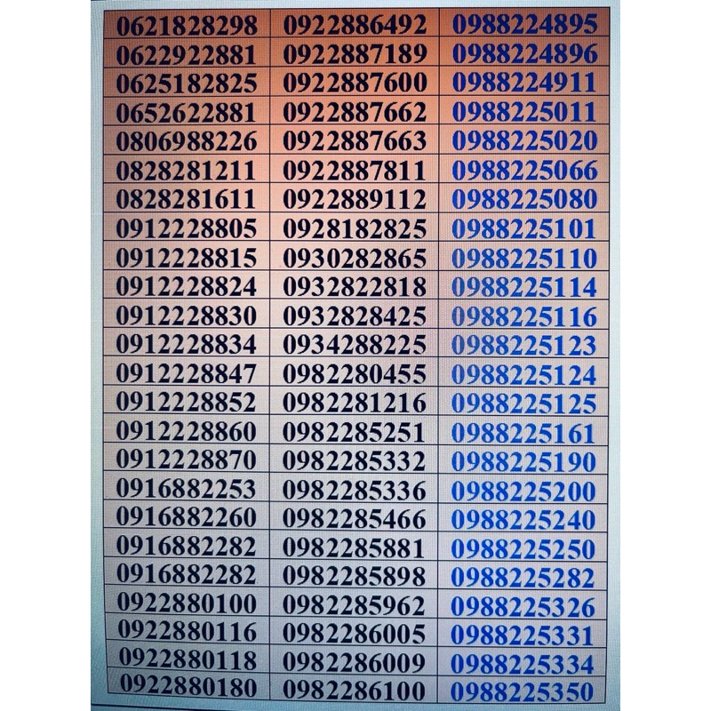 เบอร์มงคล ais 8822 56789 XXYYZZ เบอร์สวย ดี ถูกมาก | Shopee Thailand