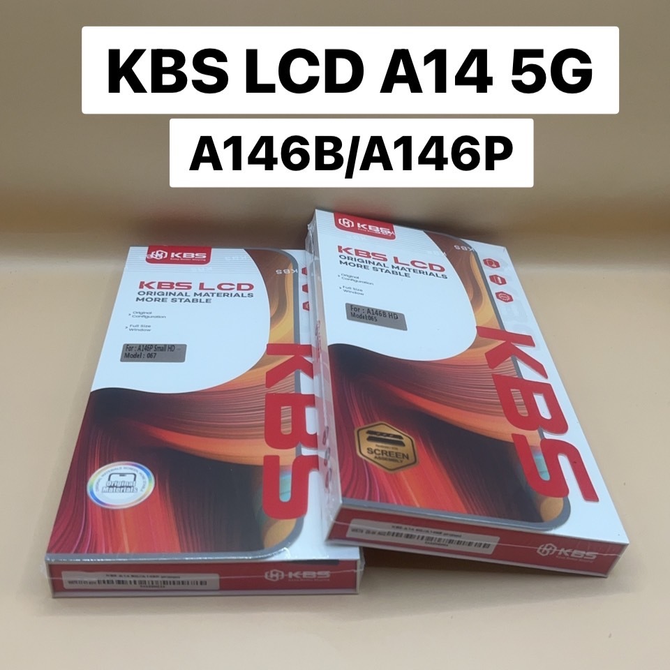 KBS LCD Display A14 5G A164P A146B ซ็อกเก็ตเล็ก ใหญ่ จอ+ทัช แถมฟรีชุดไขควง | Shopee Thailand