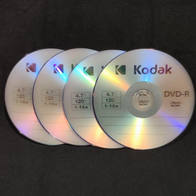 แผ่น DVD-R (Kodak) 4.7GB / 1-16x / 120min | Shopee Thailand
