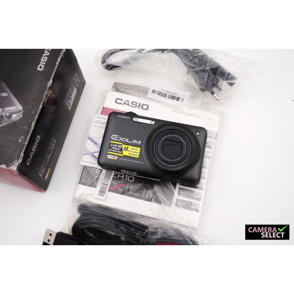 (ของใหม่)กล้อง Casio Exilim EX-ZR10 ของใหม่ตัวโชว์ มุมจอมืดตามอายุตาม ...