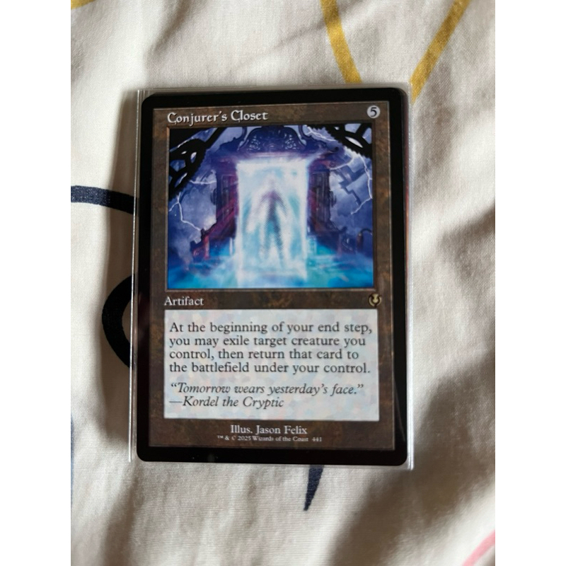 การ์ด MTG Conjurer’s Closet Artifact Magic the Gathering EDH รุ่น INR ...