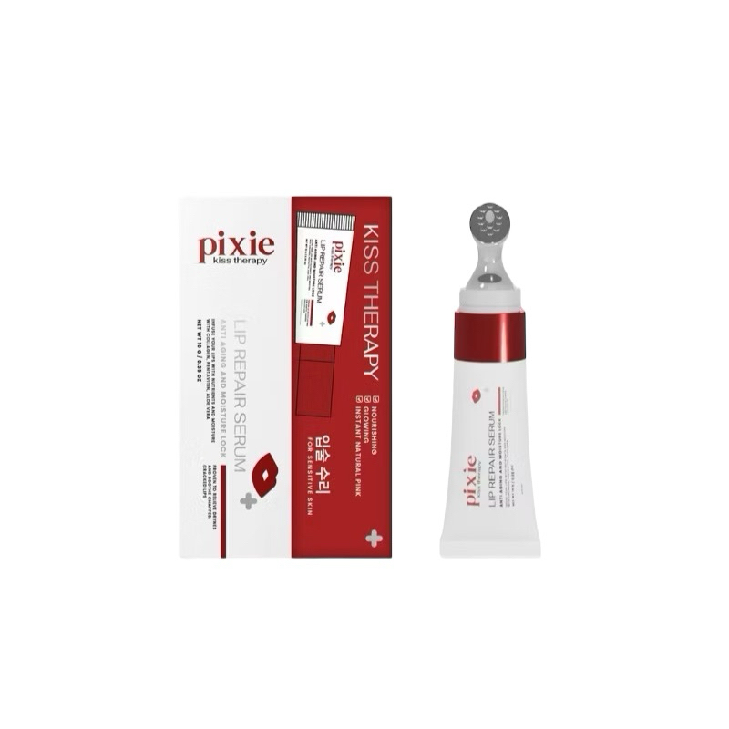 📌ของแท้พร้อมส่ง PIXIE KISS THERAPY ลิปบำรุงปากพร้อมหัวนวดในตัว ขนาด10กรัม | Shopee Thailand