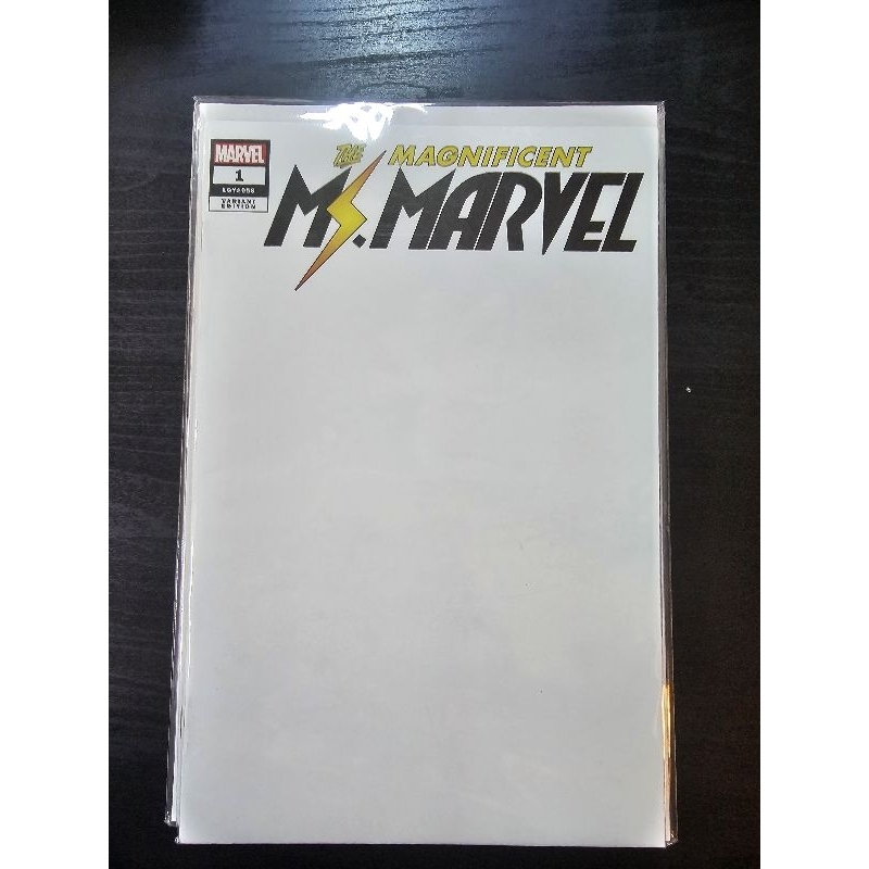 The Magnificent Ms. Marvel #1 (Blank Variant Edition) | Shopee Thailand