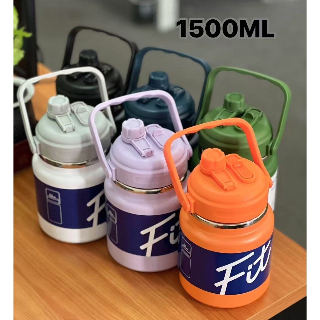 กระติกน้ำแสตนเลส เกรด SUS304 ขนาด 1.5L/1500ML | Shopee Thailand