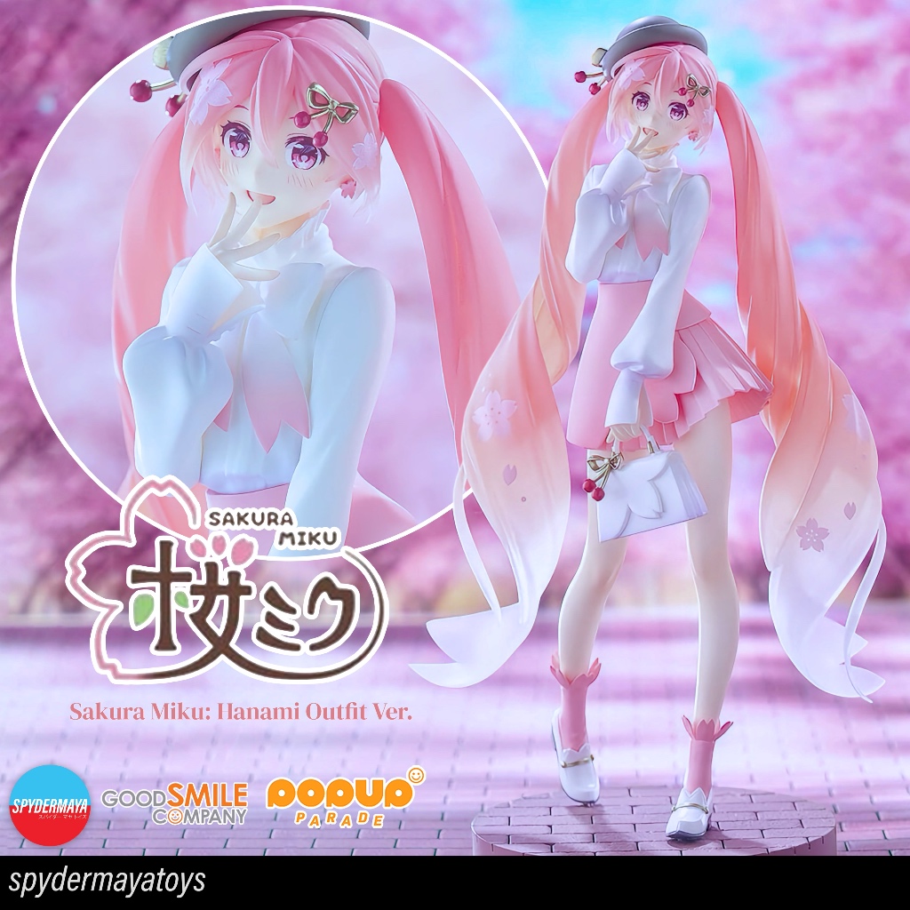[Pre-Order] POP UP PARADE Sakura Miku: Hanami Outfit Ver. - Good Smile Company | Shopee Thailand
