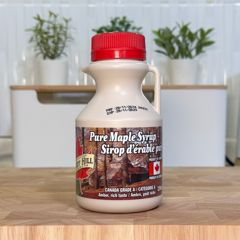 TURKEY HILL Pure Maple Syrup 250ml - Plastic Jug ไซรัปแม่ตุ๊กตัวฮิต ...