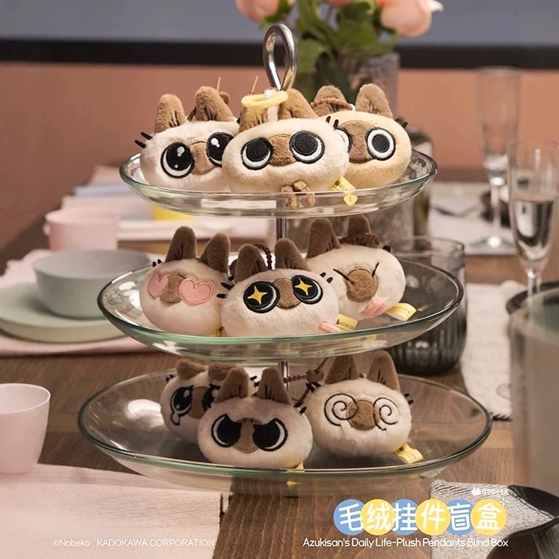 [พร้อมส่ง] Azukisan Cat Daily Life series ลิขสิทธิ์แท้ 🐈💖 พวงกุญแจ ...