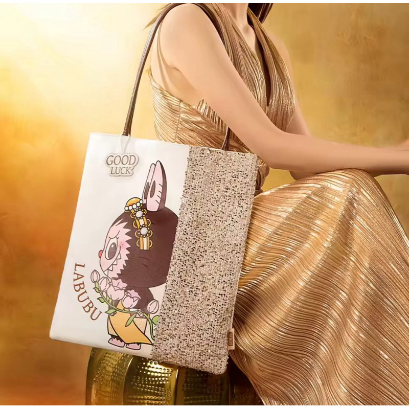 สินค้าพร้อมส่งในไทย THE MONSTERS GOOD LUCK TO YOU-Canvas Bag กระเป๋า ...