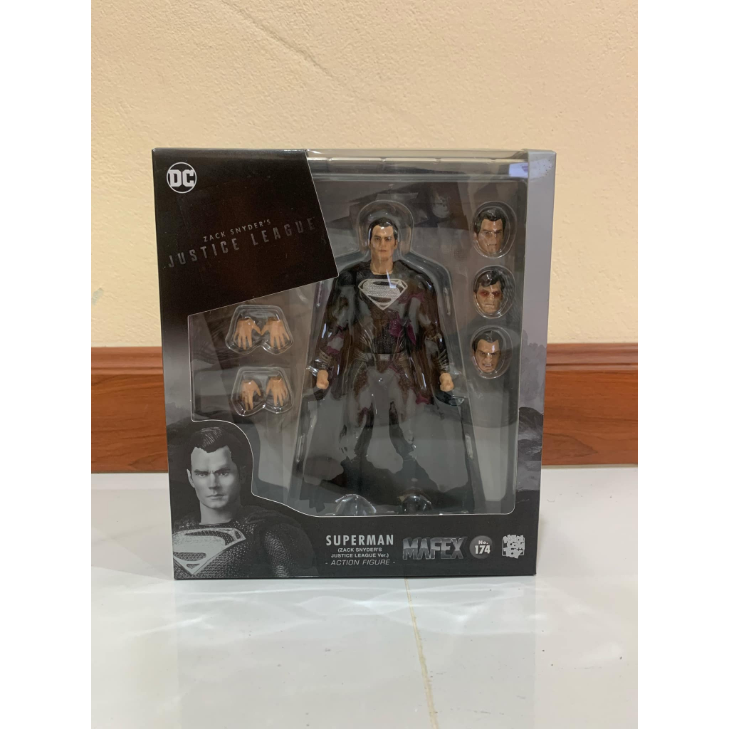 (งานแท้/มือ1) Mafex No.174 SUPERMAN (ZACK SNYDER'S JUSTICE LEAGUE Ver ...