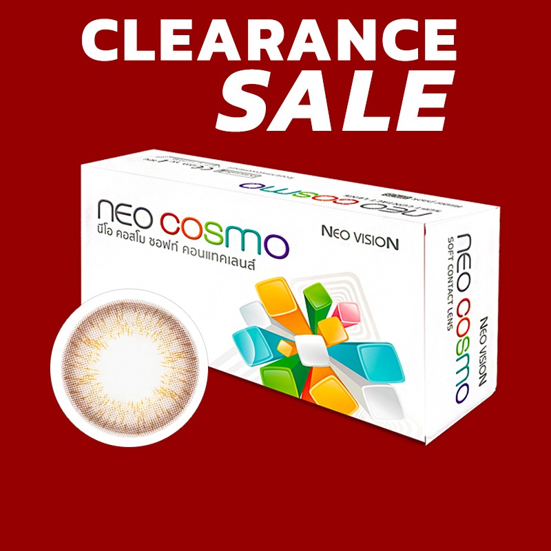*CLEARANCE SALE* คอนแทคเลนส์ Glace Brown (Neo Cosmo) มีส่งด่วนใน กทม. ...