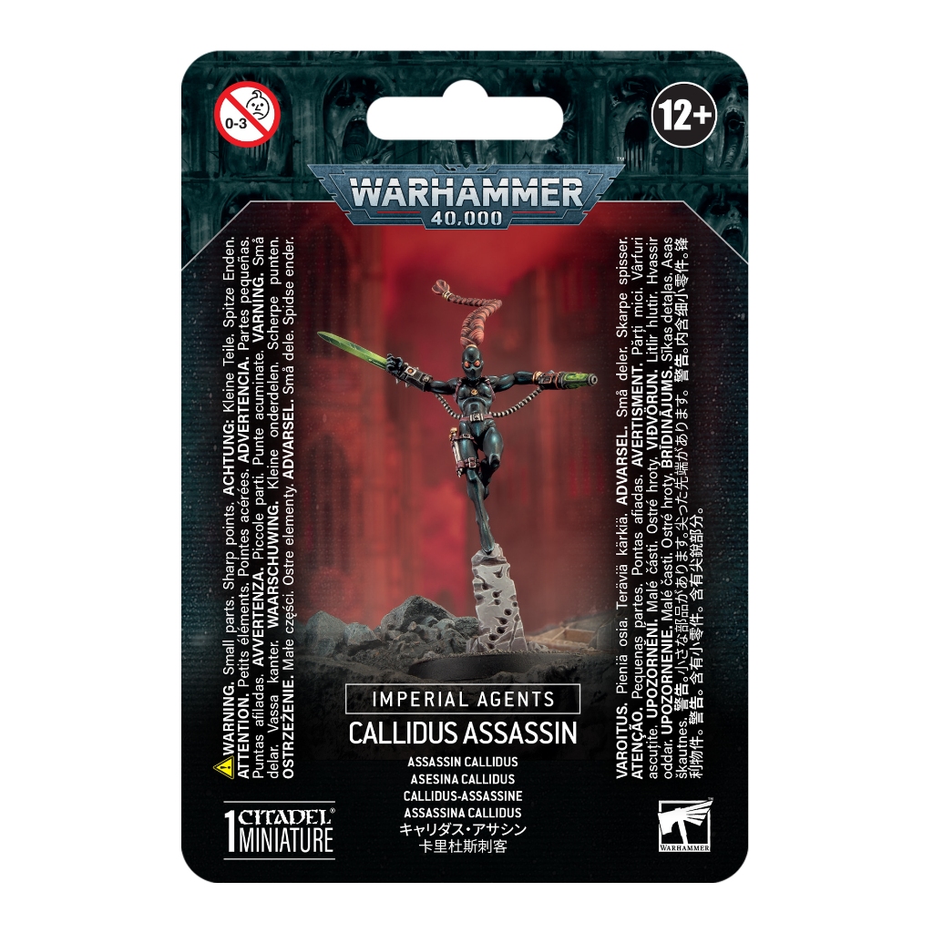 Warhammer 40k : Imperial Agents : Callidus Assassin | Shopee Thailand
