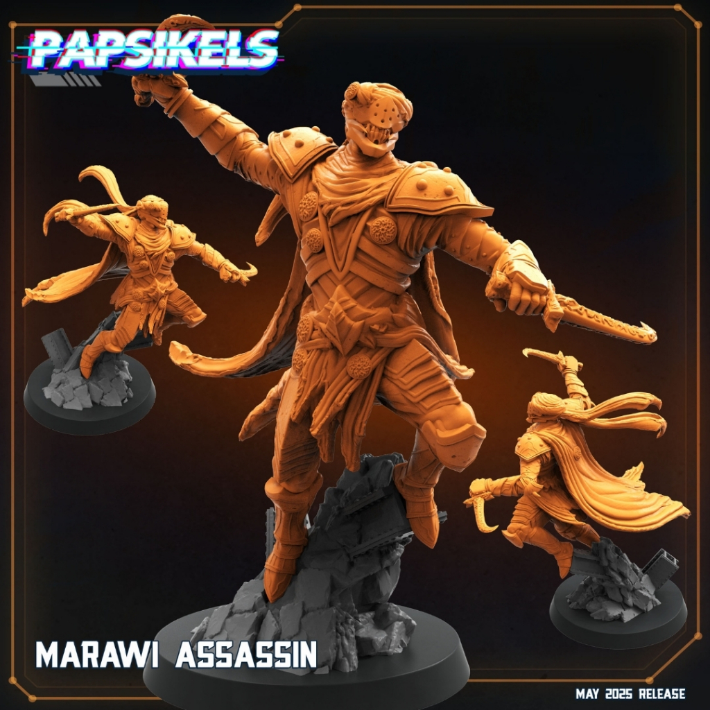 Marawi Assassin - PSK Trench Crusade | IS - Humanoid Human / 32mm scale ...