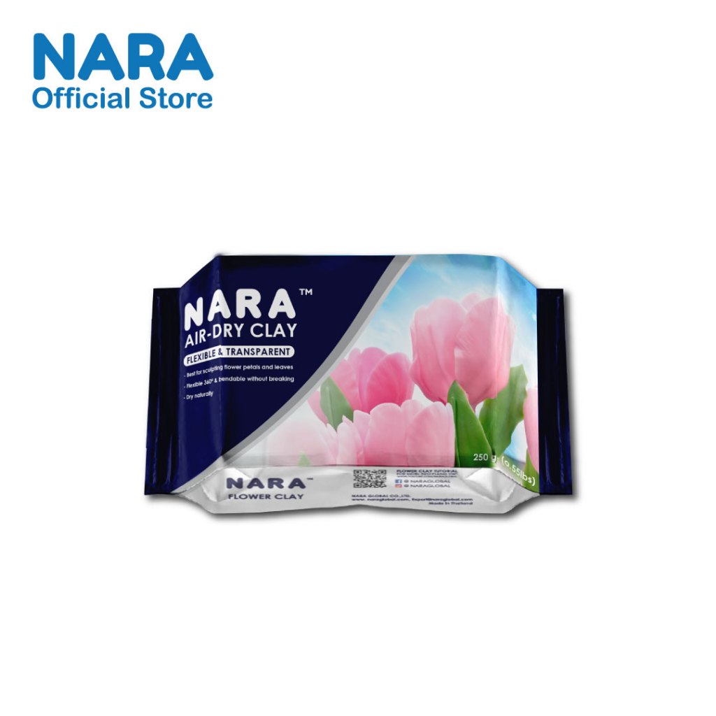 NARA Thai Clay ,Flower Clay ดินไทย ดินปั้นดอกไม้ ดินปั้นของจิ๋ว ขนาด ...